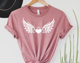 Angel Graphic Tee | Etsy