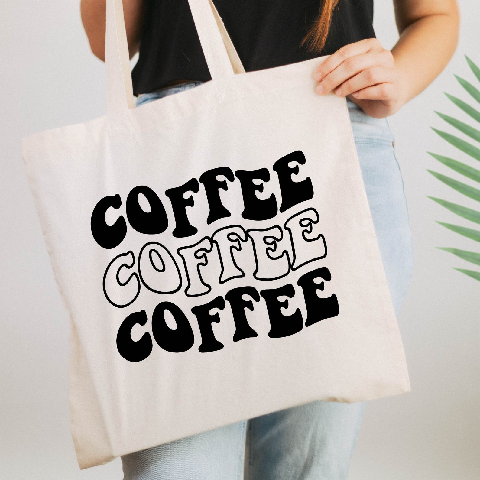 Coffee Tote Bag Iced Coffee 3 Canvas Tote Bag - Etsy