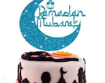 Ramadan Mubarak Cake Topper | Etsy