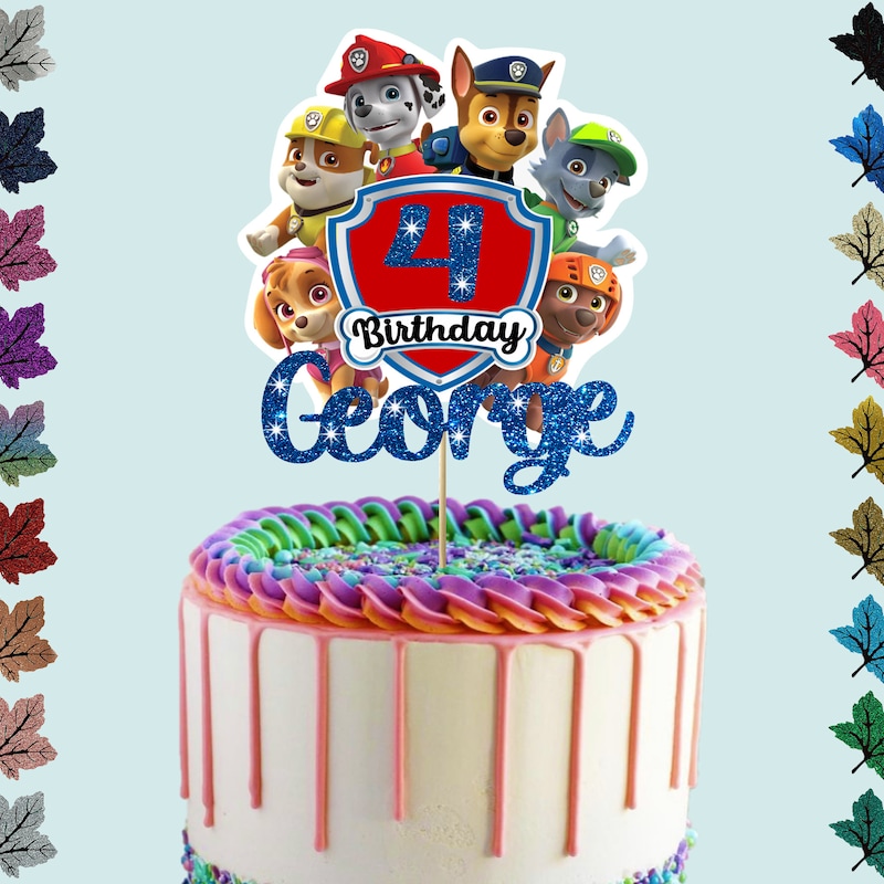 Purple Girls Cake Topper - Etsy UK