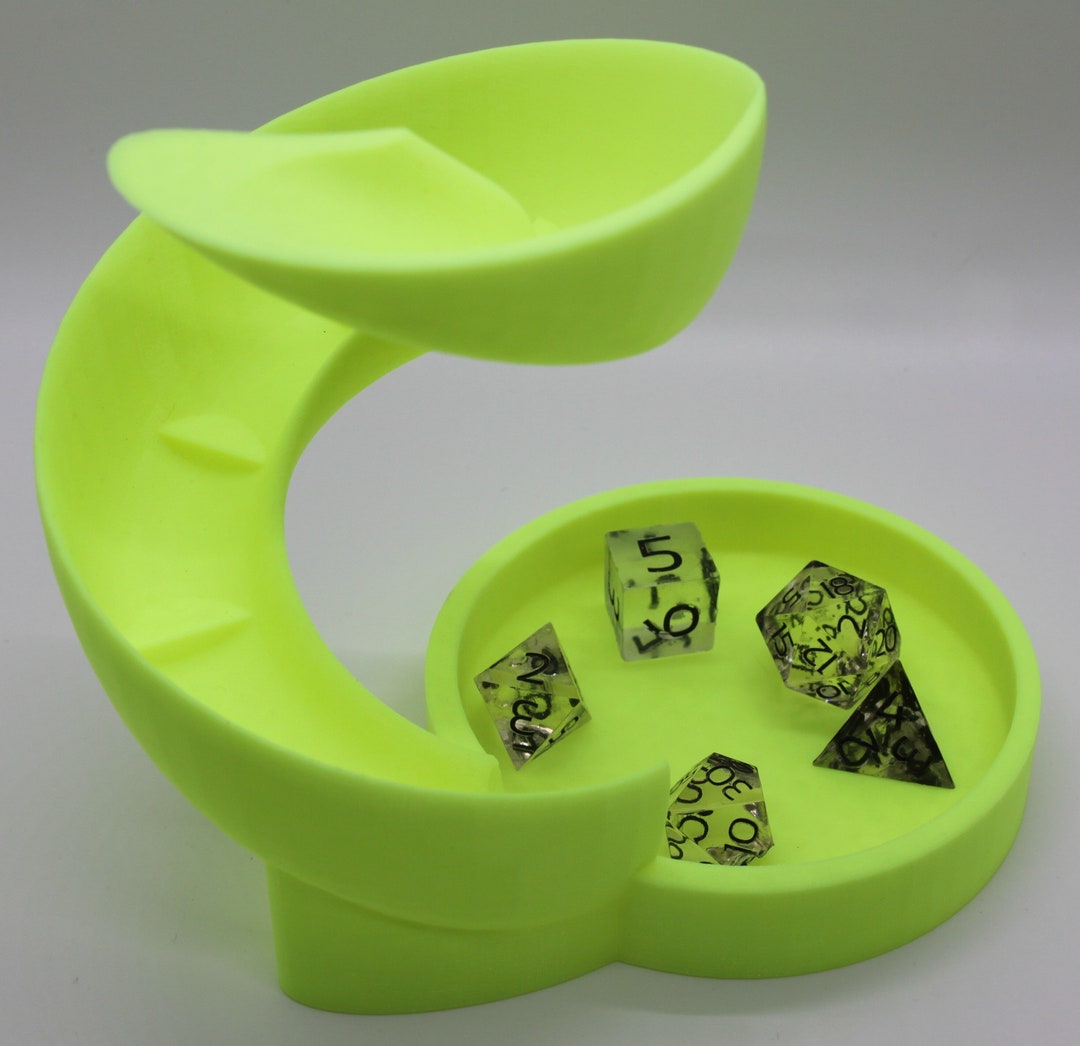Offset Spiral Dice Tower - Etsy