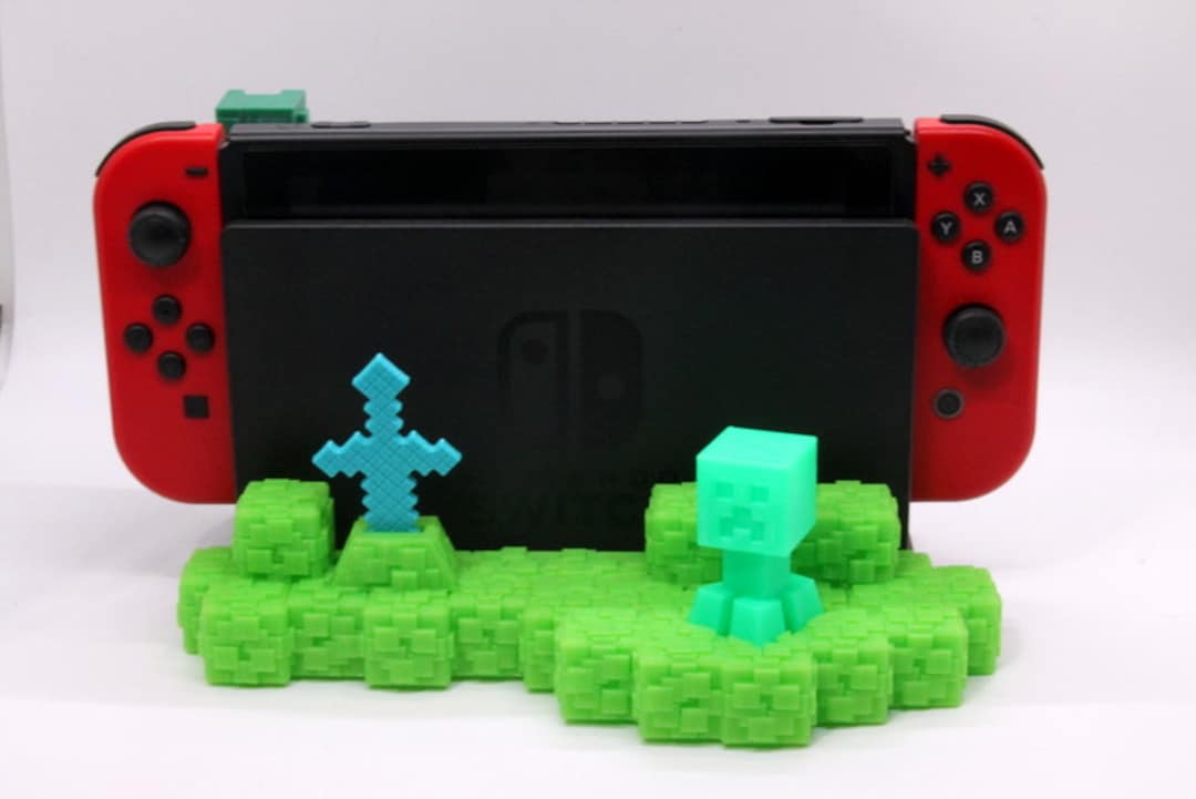 Minecraft (inspired) Switch Dock Cover - Etsy