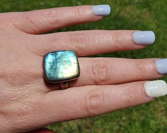 Shiny Copper Ring - Etsy