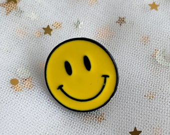 Smiley Face Pin - Etsy