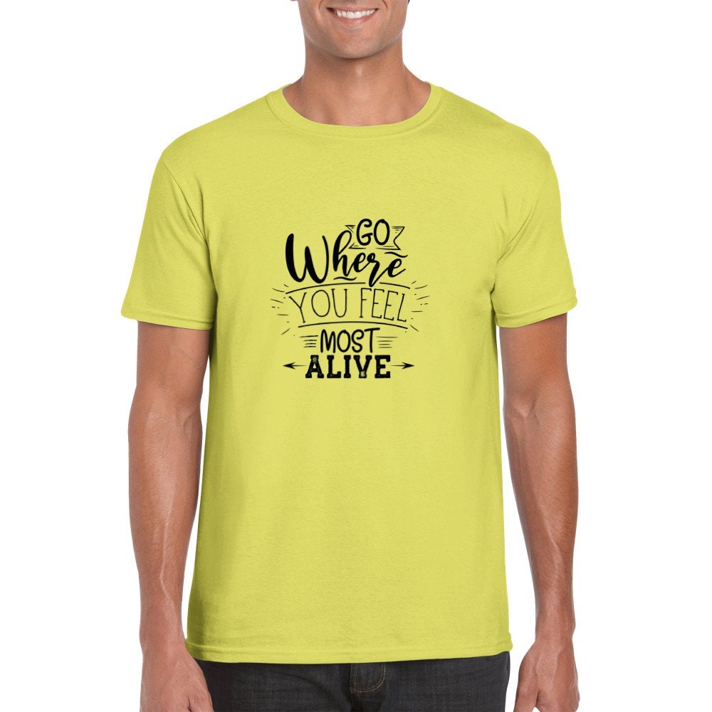 Classic Unisex Crewneck T-shirt Alive | Etsy