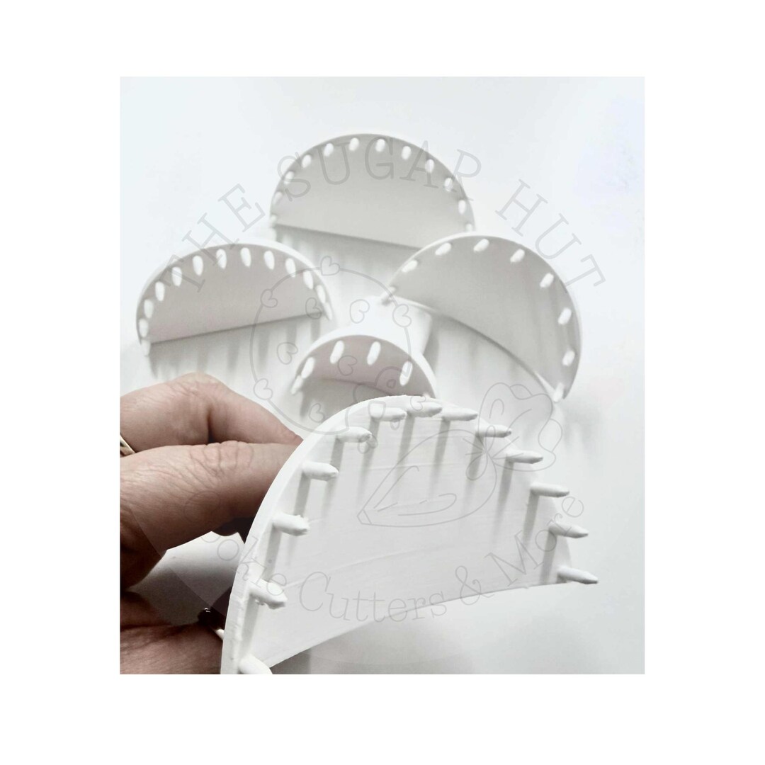 Cake Garland Ruffle Swag Template Guide - Etsy Australia