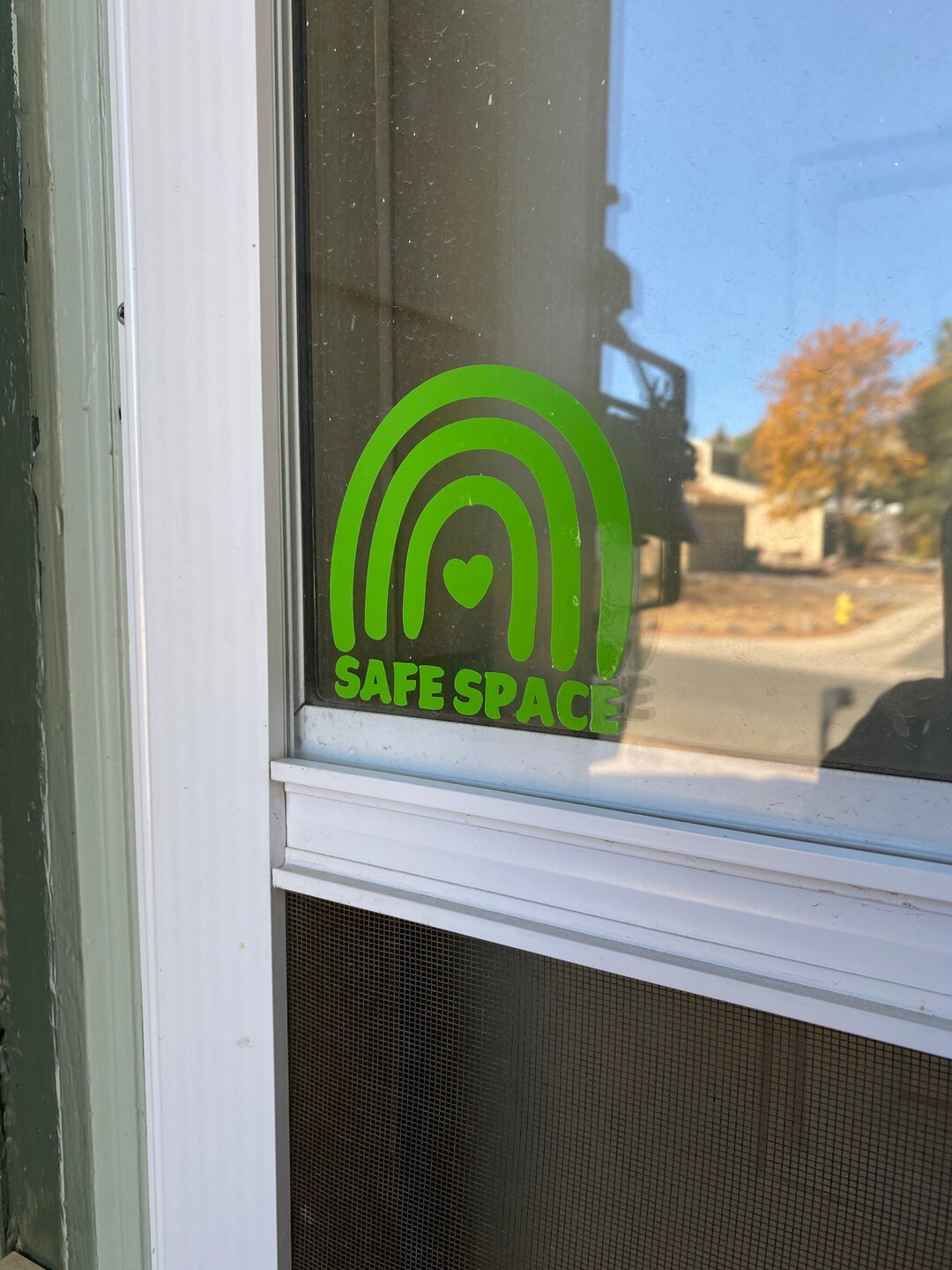 Safe Space Decal for Windows for Business, Home, Car and More - Etsy