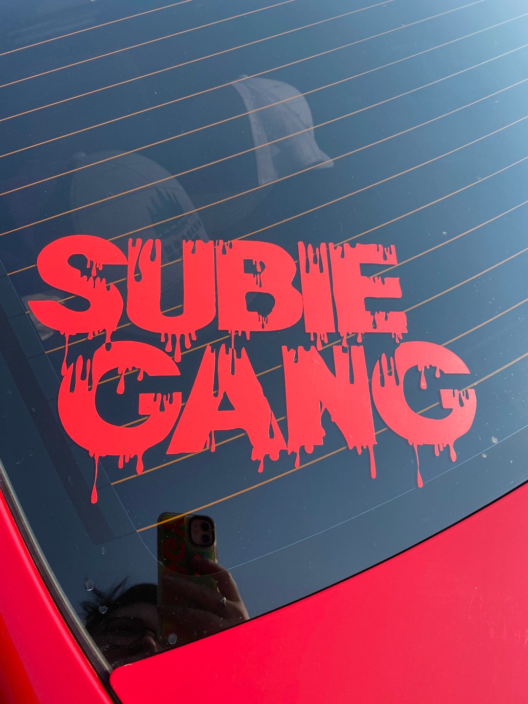 Subie Gang Vinyl Decal for Windows, Tumbler Cups, Water Bottles ...