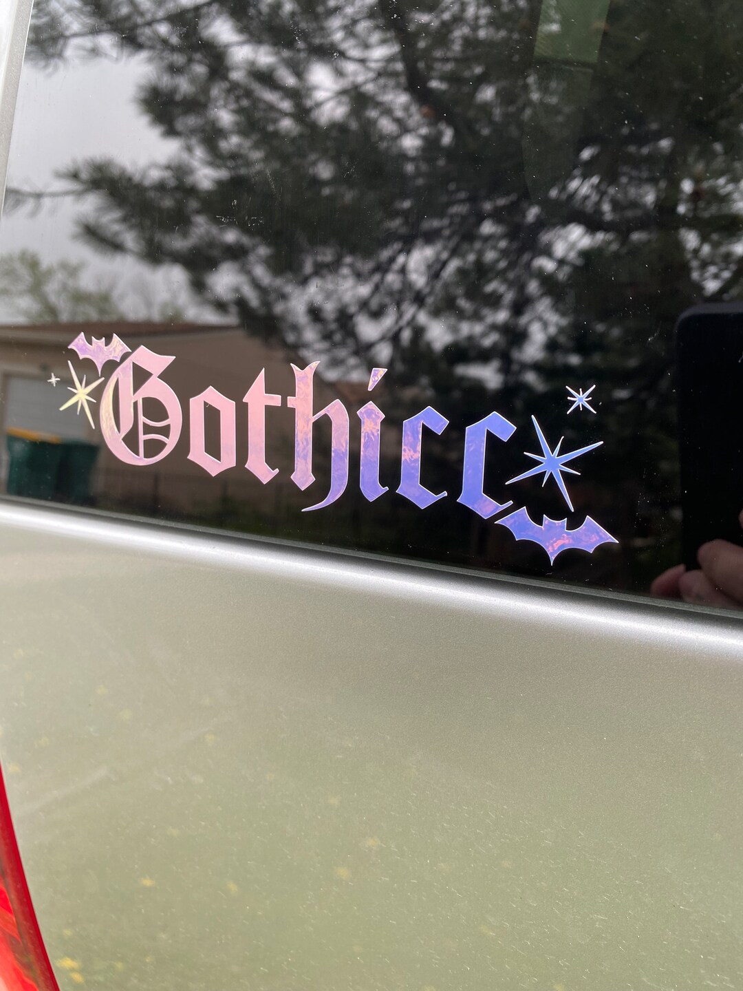 Gothicc Vinyl Decal | Goth | Thicc | Decal for Windows, Tumblers ...