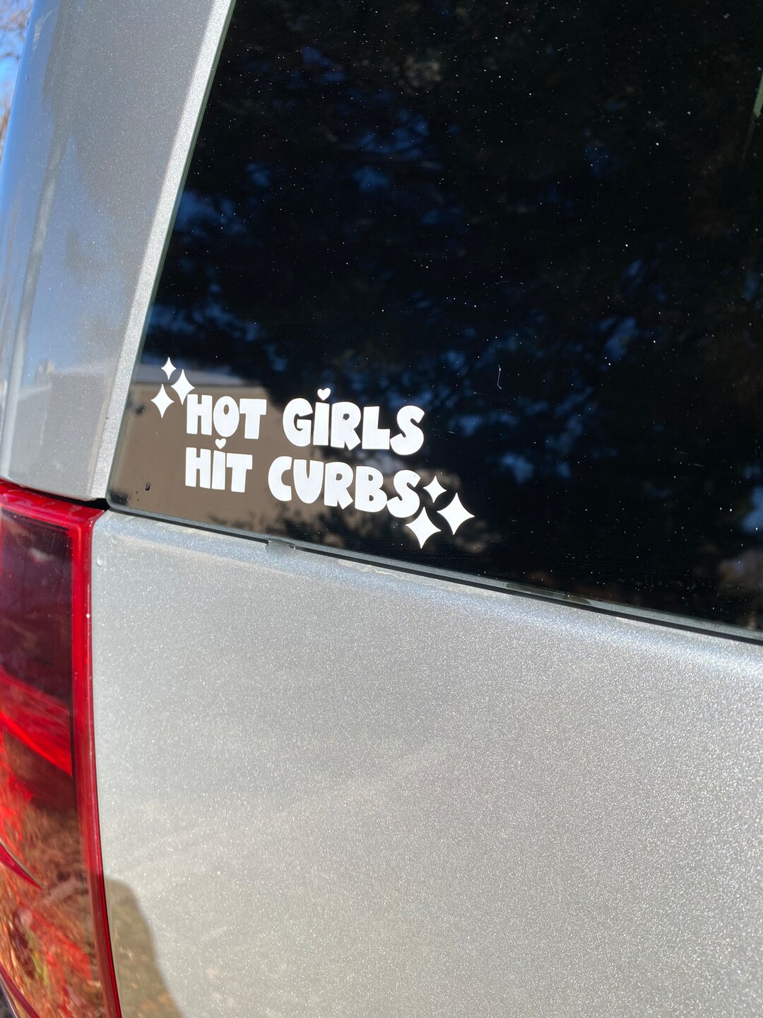 Hot Girls Hit Curbs Vinyl Decal - Etsy