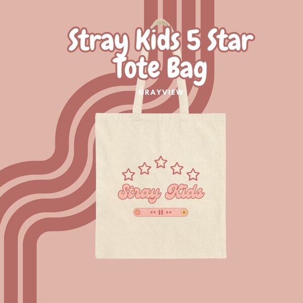 Stray Kids 5 Star Tote Bag - Etsy