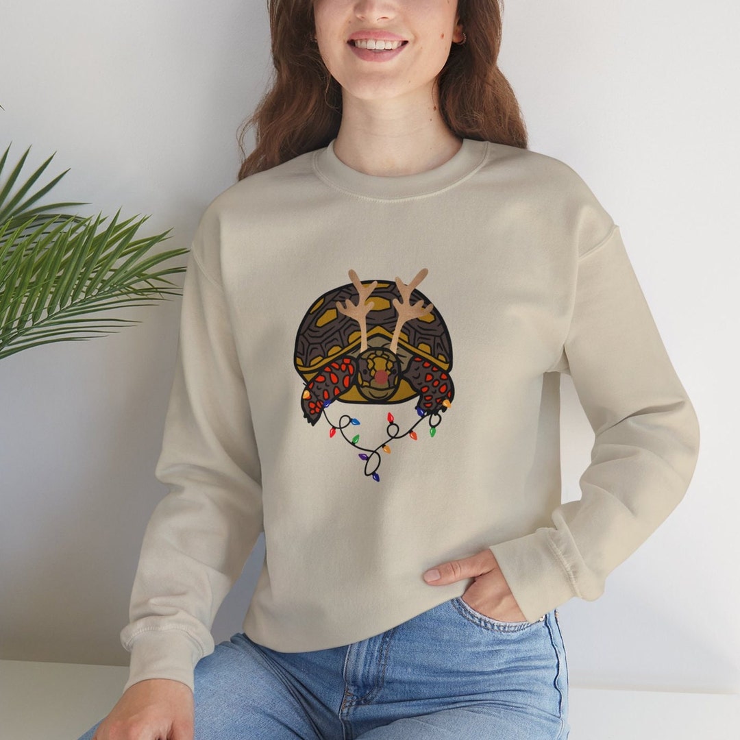 Tortoise Sweatshirt for Christmas Trutle Sweater Designed by Kidpreneur ...