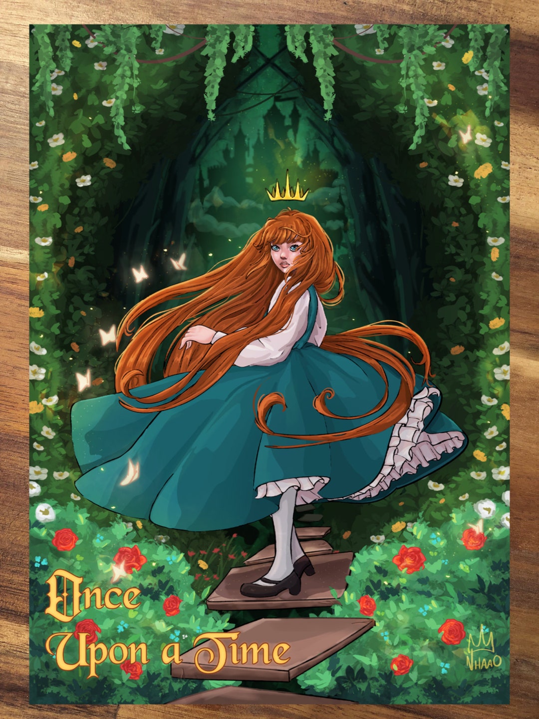 Once Upon A Time | PRINT A5 / Art Print / Poster - Etsy