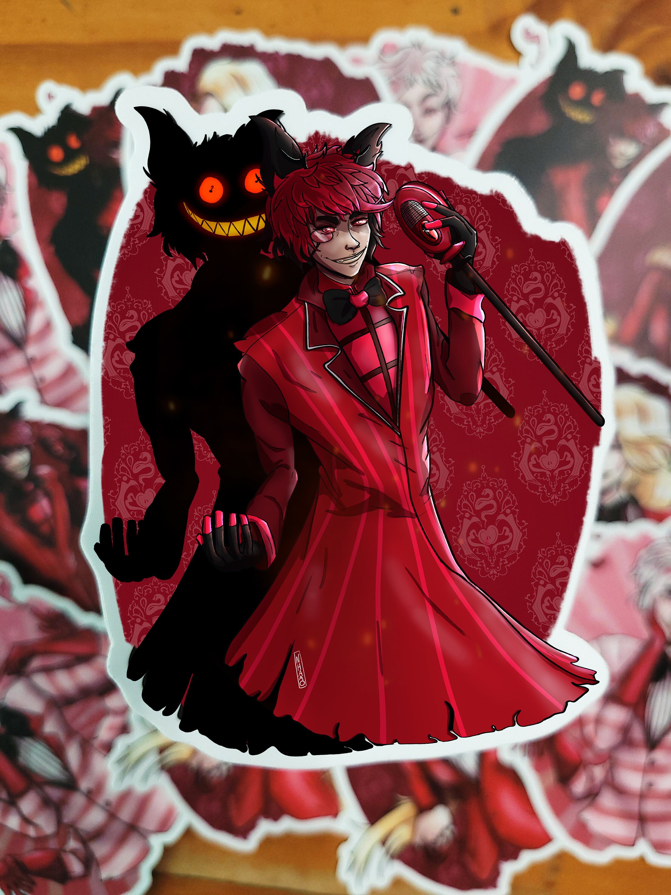 PACK Hazbin Hotel : Alastor/ Charlie/ Angel Dust Vinyl - Etsy Singapore