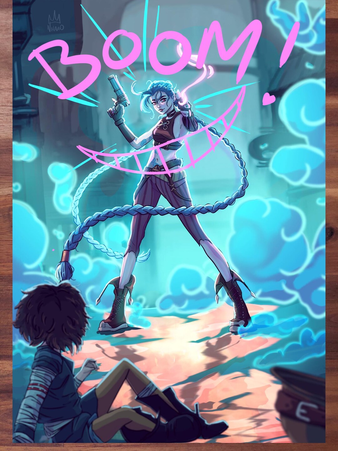 Jinx BOOM PRINT A4 / Art Print / Poster - Etsy