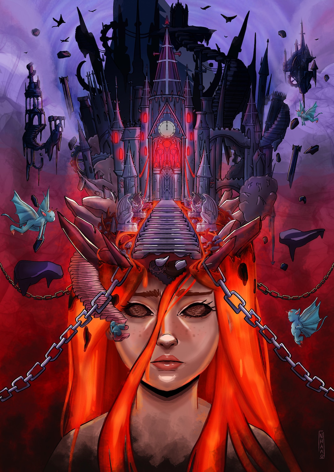 Pandemonium | Illustration A4 / Art Print - Etsy