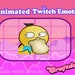 Twitch / Discord Animated Emote / Judging / Funny / Psyduck / Pokemon ...