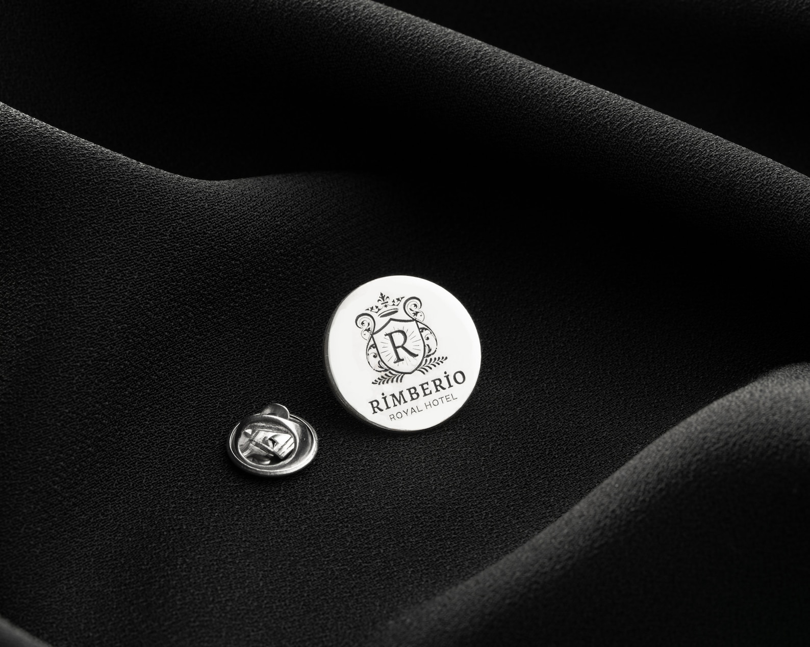 Custom Logo Brooch, Personalized Logo Lapel Pin, Custom Sign Collar Pin ...