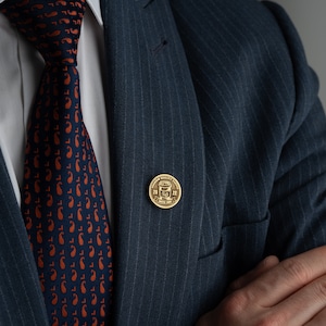 Custom Logo Brooch, Personalized Logo Lapel Pin, Custom Sign Collar Pin ...