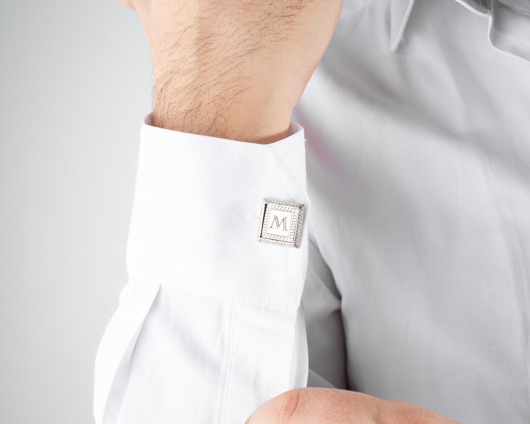 Personalized Logo Cufflinks, Your Logo Cufflinks, Cooperation Logo ...