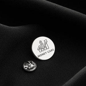 Custom Logo Brooch, Personalized Logo Lapel Pin, Custom Sign Collar Pin ...