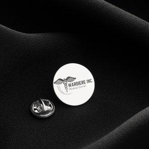 Custom Logo Brooch, Personalized Logo Lapel Pin, Custom Sign Collar Pin ...