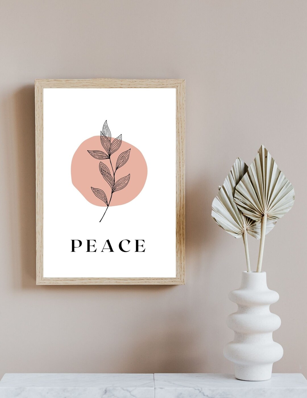 PEACE Digital Poster - Etsy