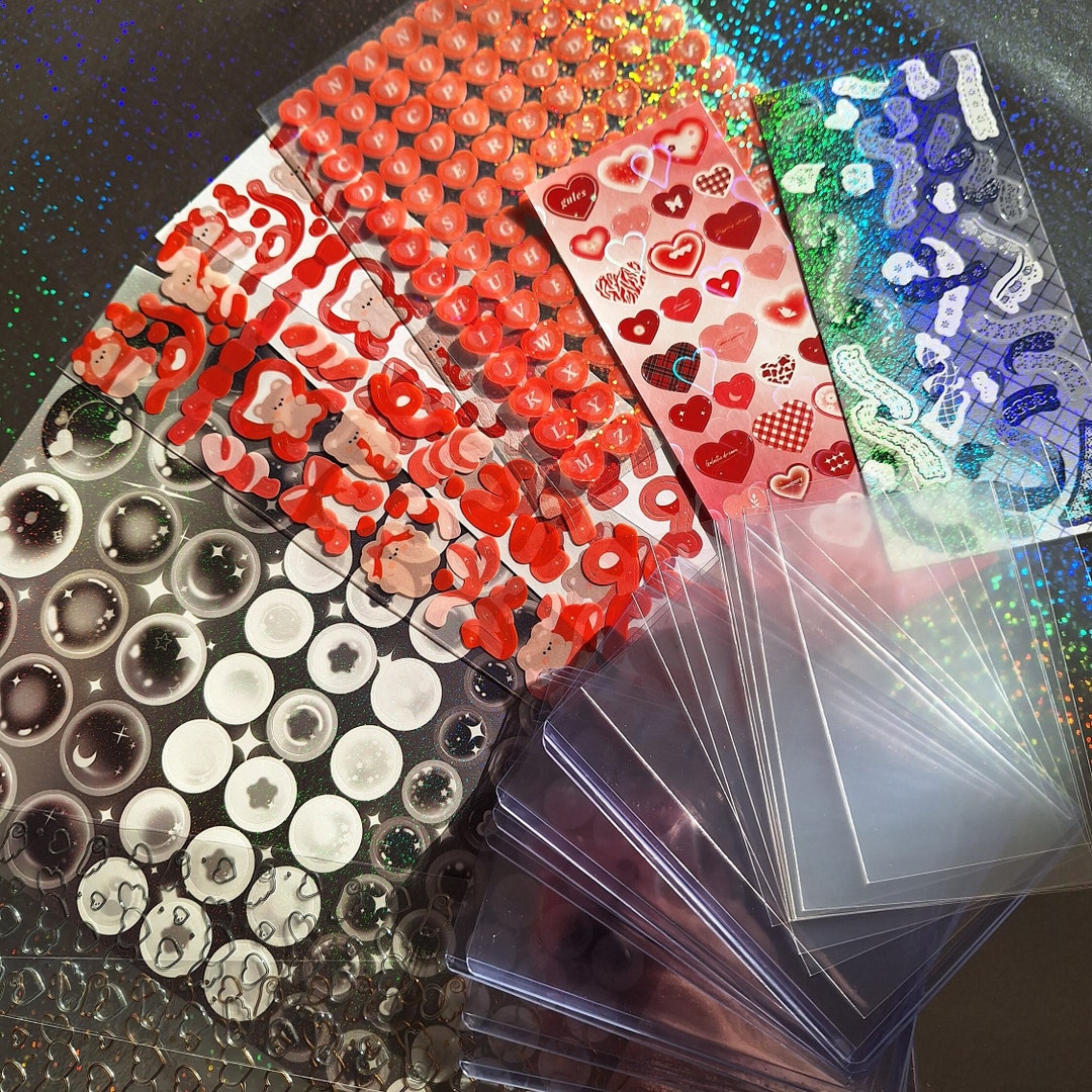 Toploader Deco Kit: 10x Toploaders, 10x Card Sleeves & 8x Sheets of ...