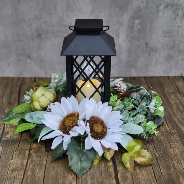 Lantern Centerpiece - Etsy