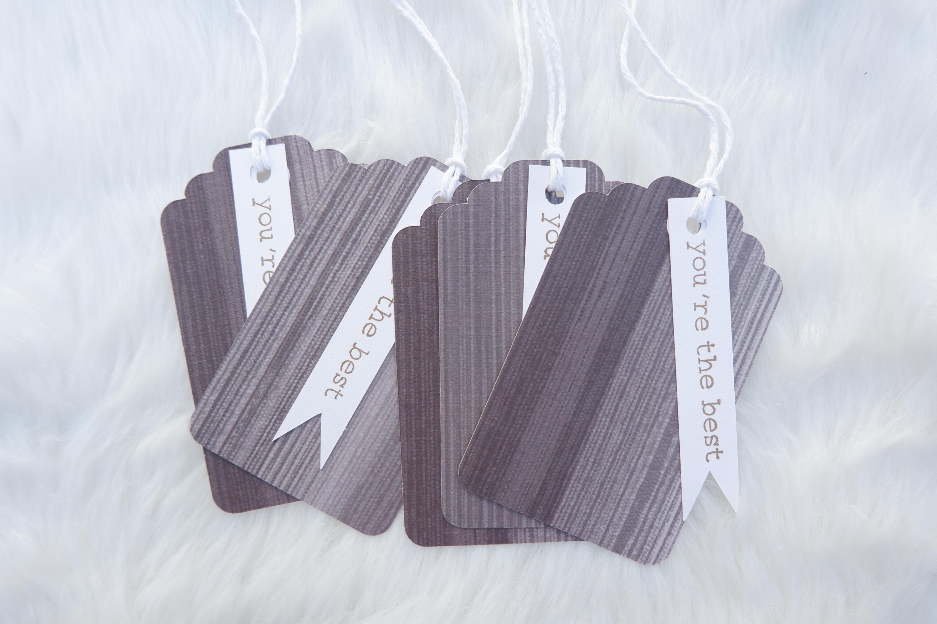 Gift Tags for Men | Handmade Gift Tags | Gift Tags With Twine | Set of ...