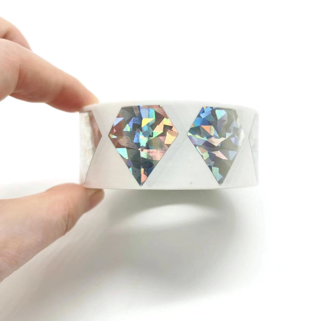 Scratch Stickers Diamond Stickers Set of 20, 30 or 50 Scratch Stickers ...