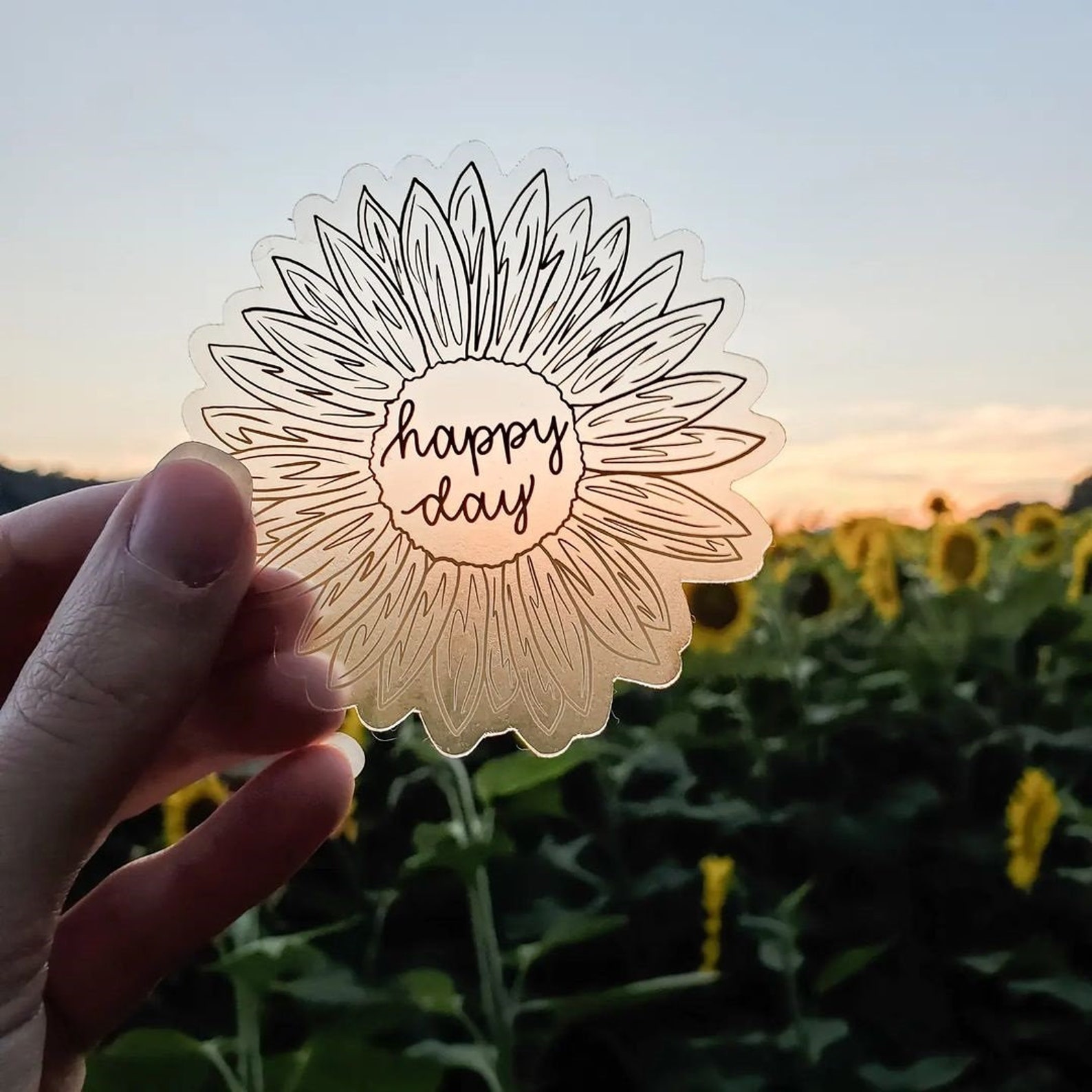 Any Size Colorful Die Cut Transparent Stickers Custom Clear - Etsy