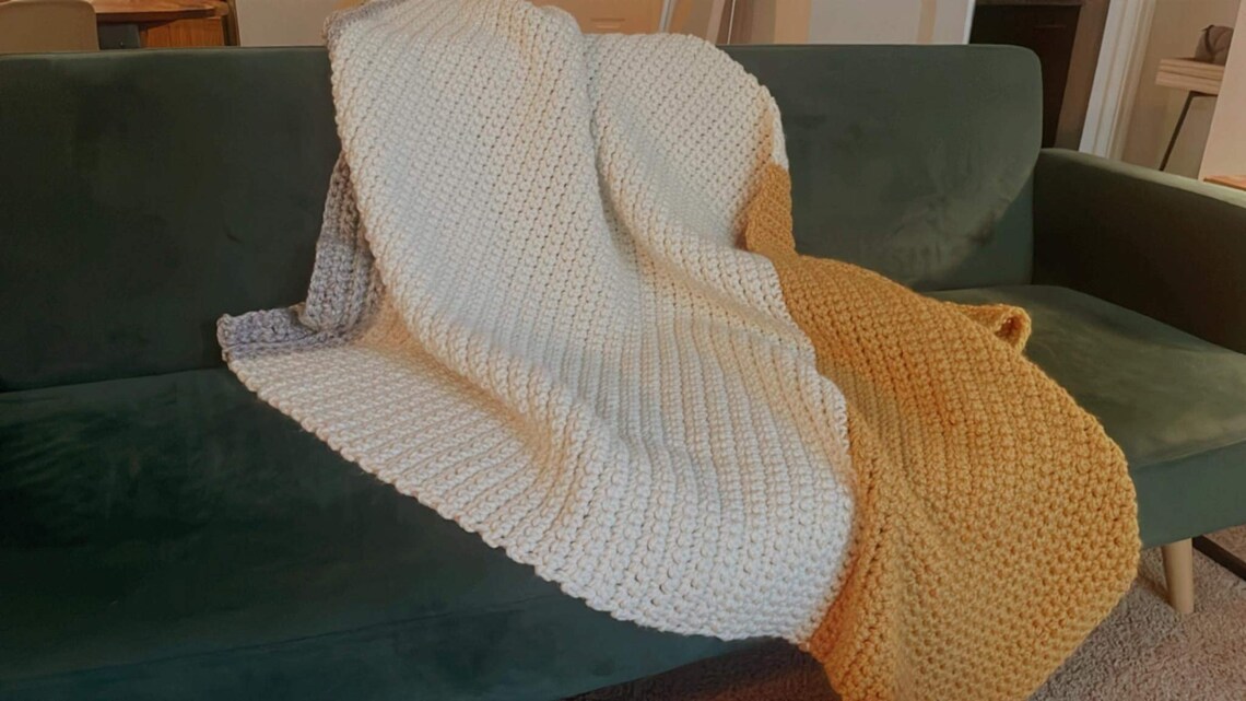 Crochet Cigarette Blanket Pattern Pdf Instant Download - Etsy