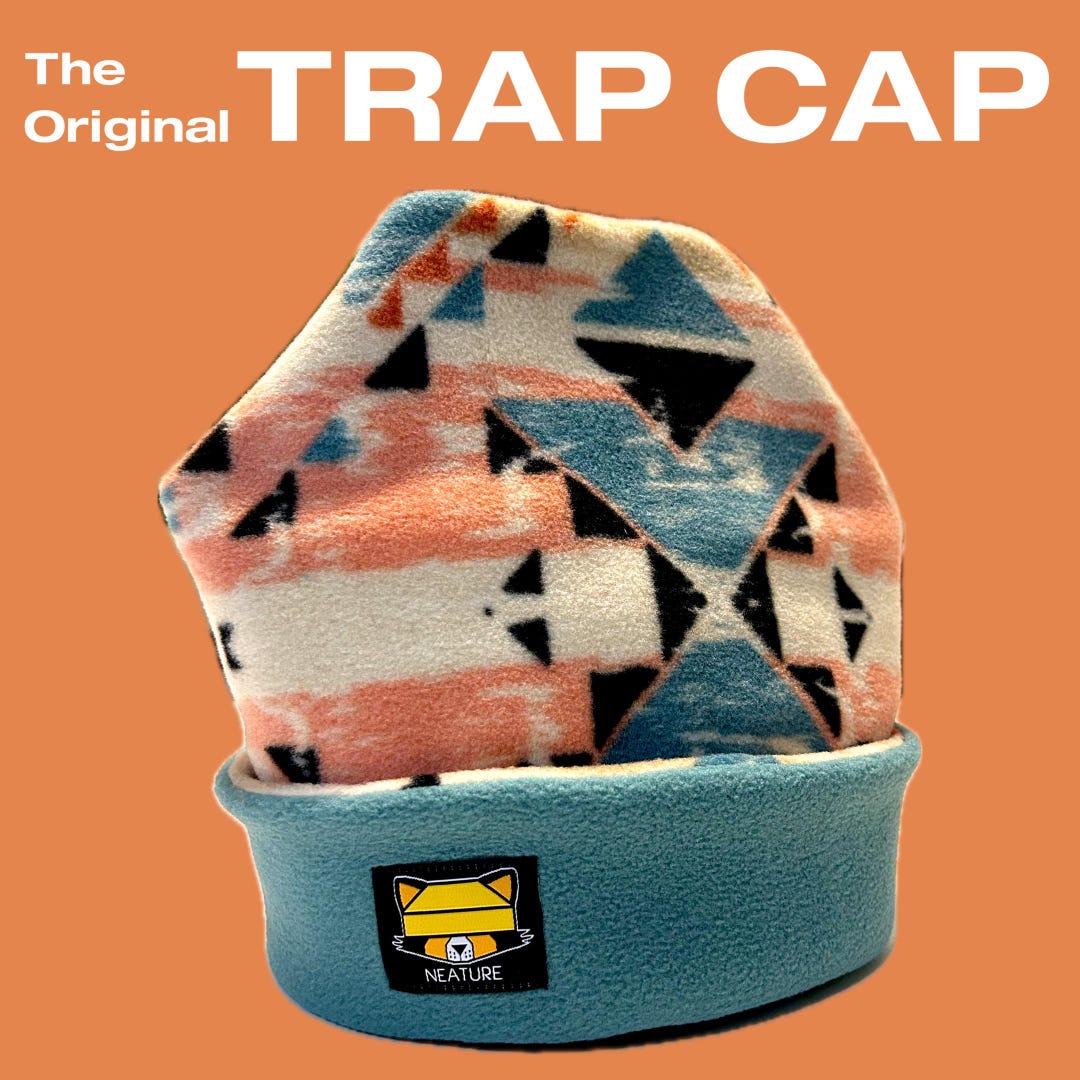 NEATURE Fleece Trapezoid CAP / Ski Snowboard Hat / Retro Vintage / Soft ...