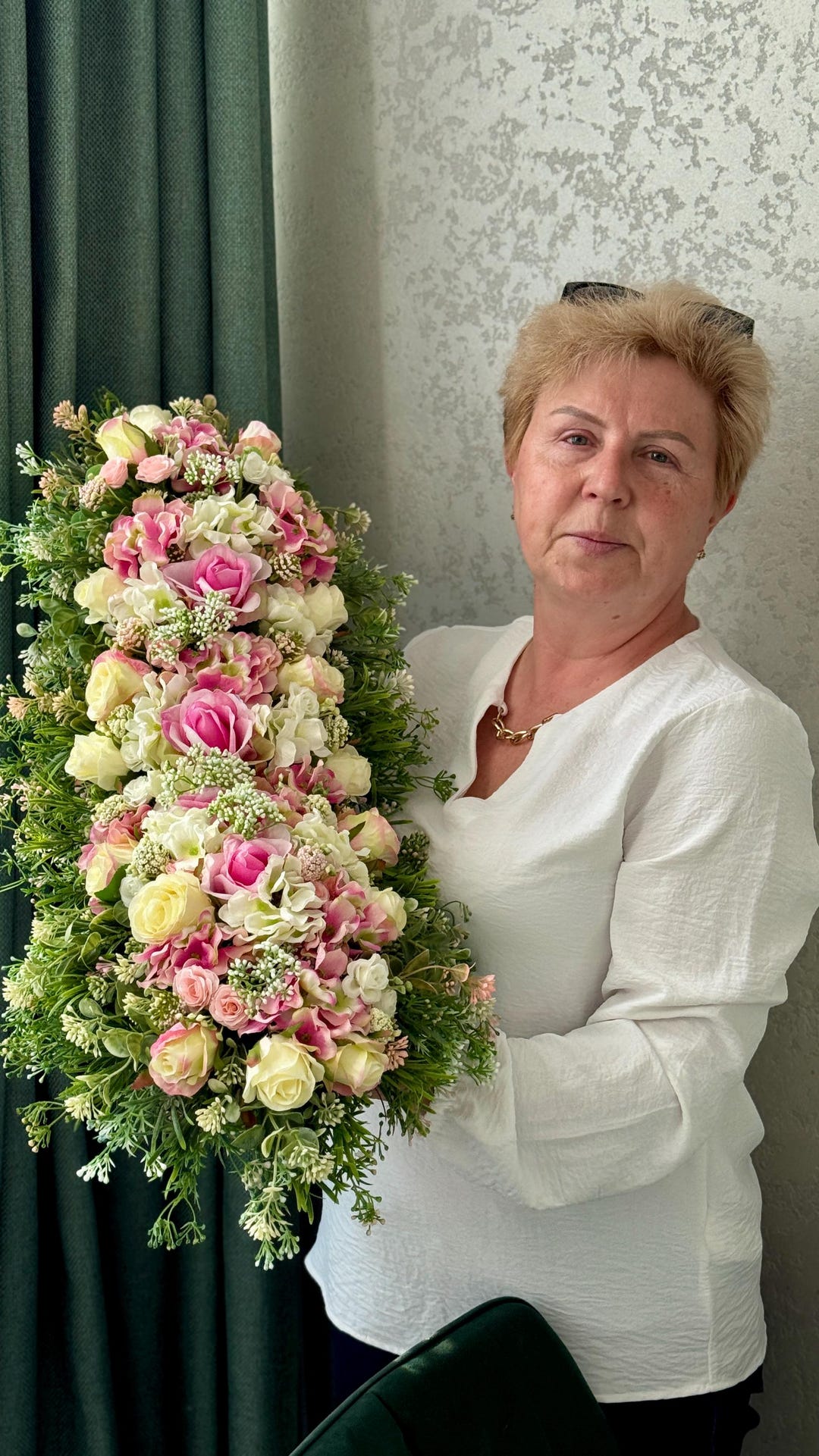 Spring Floral Garland Summer Floral Garland for Mantel Spring Summer ...