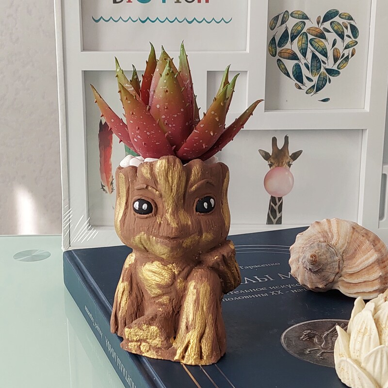 Baby Groot Planter - Etsy