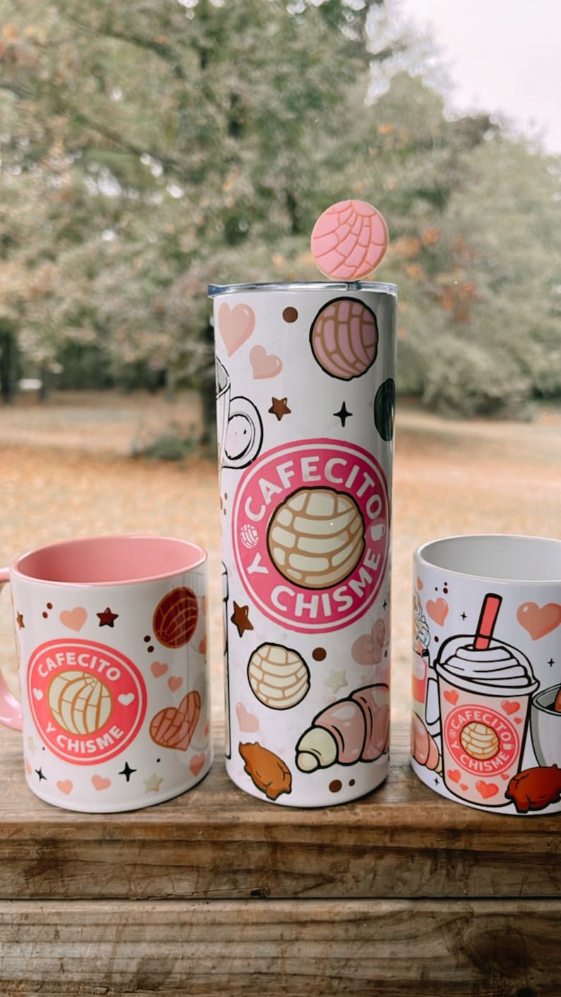 Cafecito Y Chisme Tumbler Cafecito Y Chisme Gift Termo Cafecito Y ...