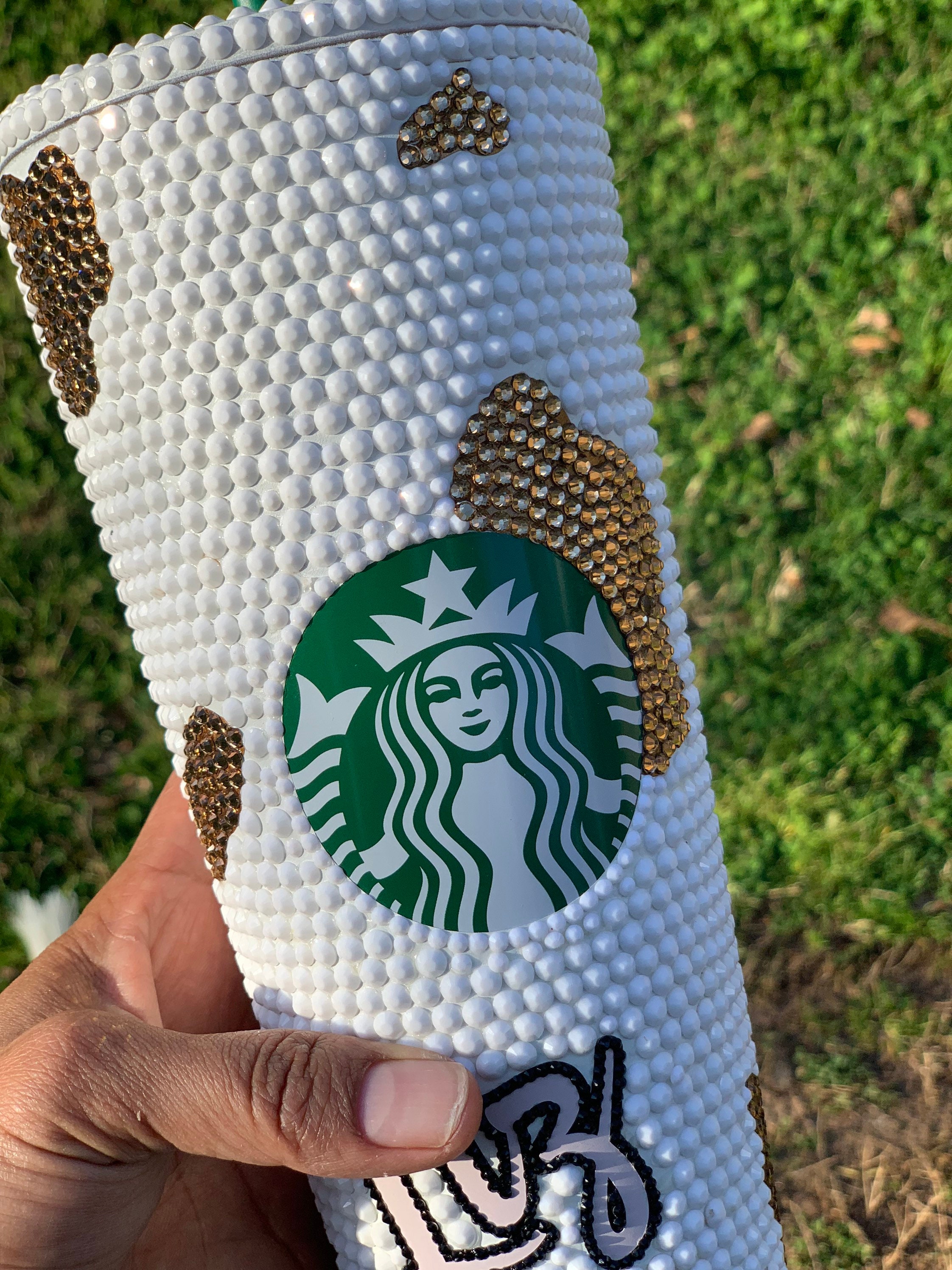 Cow Rhinestone Starbucks Tumbler, Cow Cup, Rhinestone Cow Double Wall ...