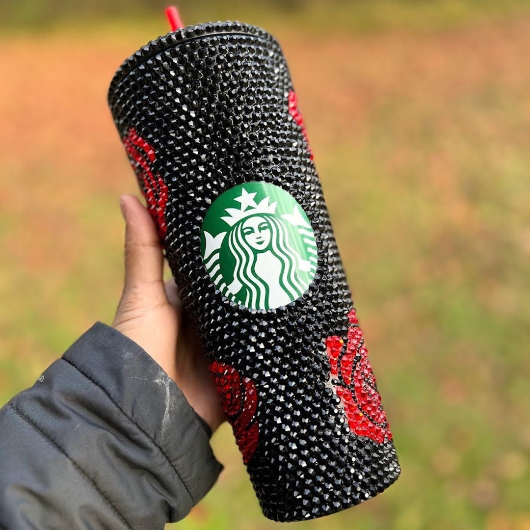 Roses Rhinestone Starbucks Tumbler | Roses Cup | Rhinestone | Venti ...