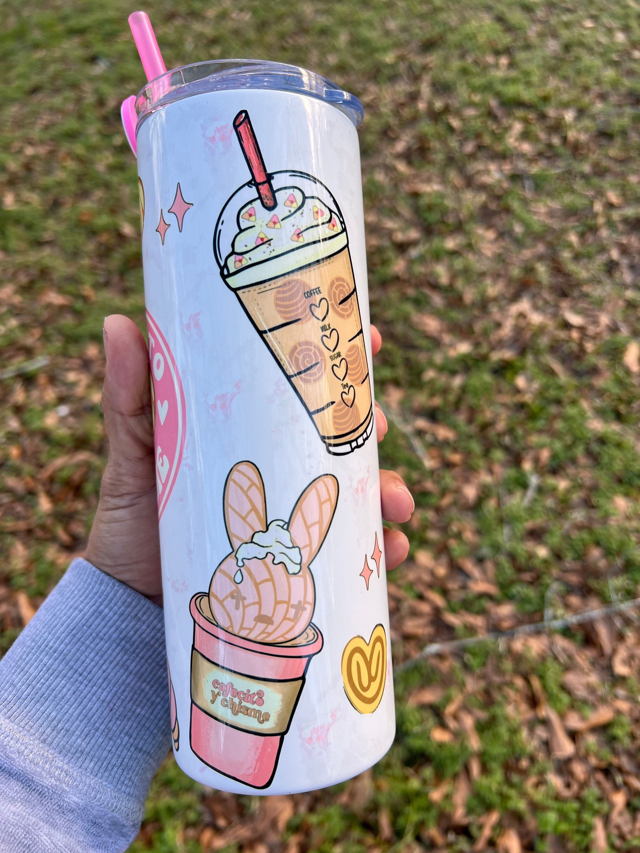 Cafecito Y Chisme Tumbler, Cafecito Y Chisme Gift, Termo Cafecito Y ...