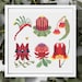 Emu Cross Stitch Pattern, Australian Bird, PDF Download - Etsy