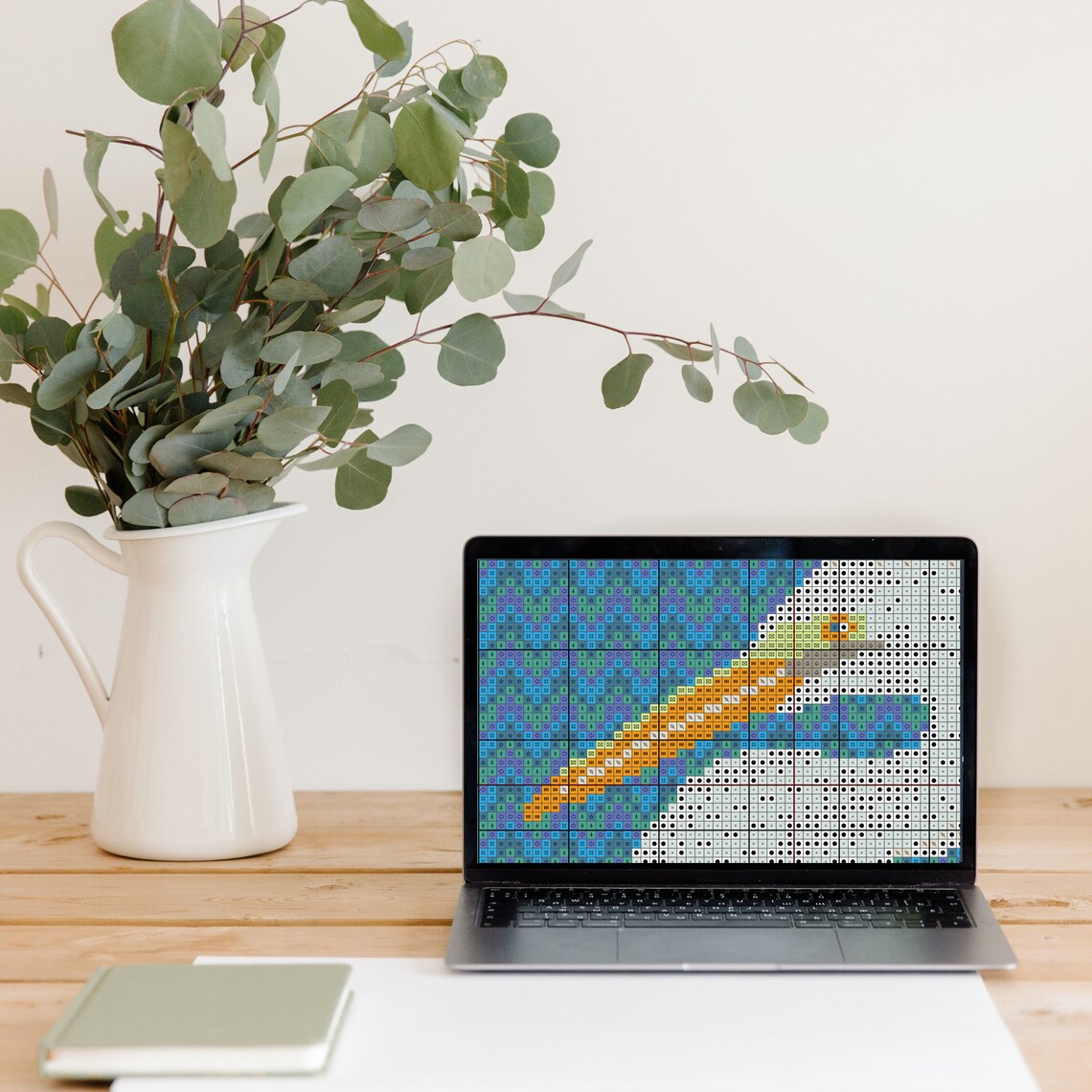 Great Egret Cross Stitch Pattern, Australian Bird, PDF Download - Etsy