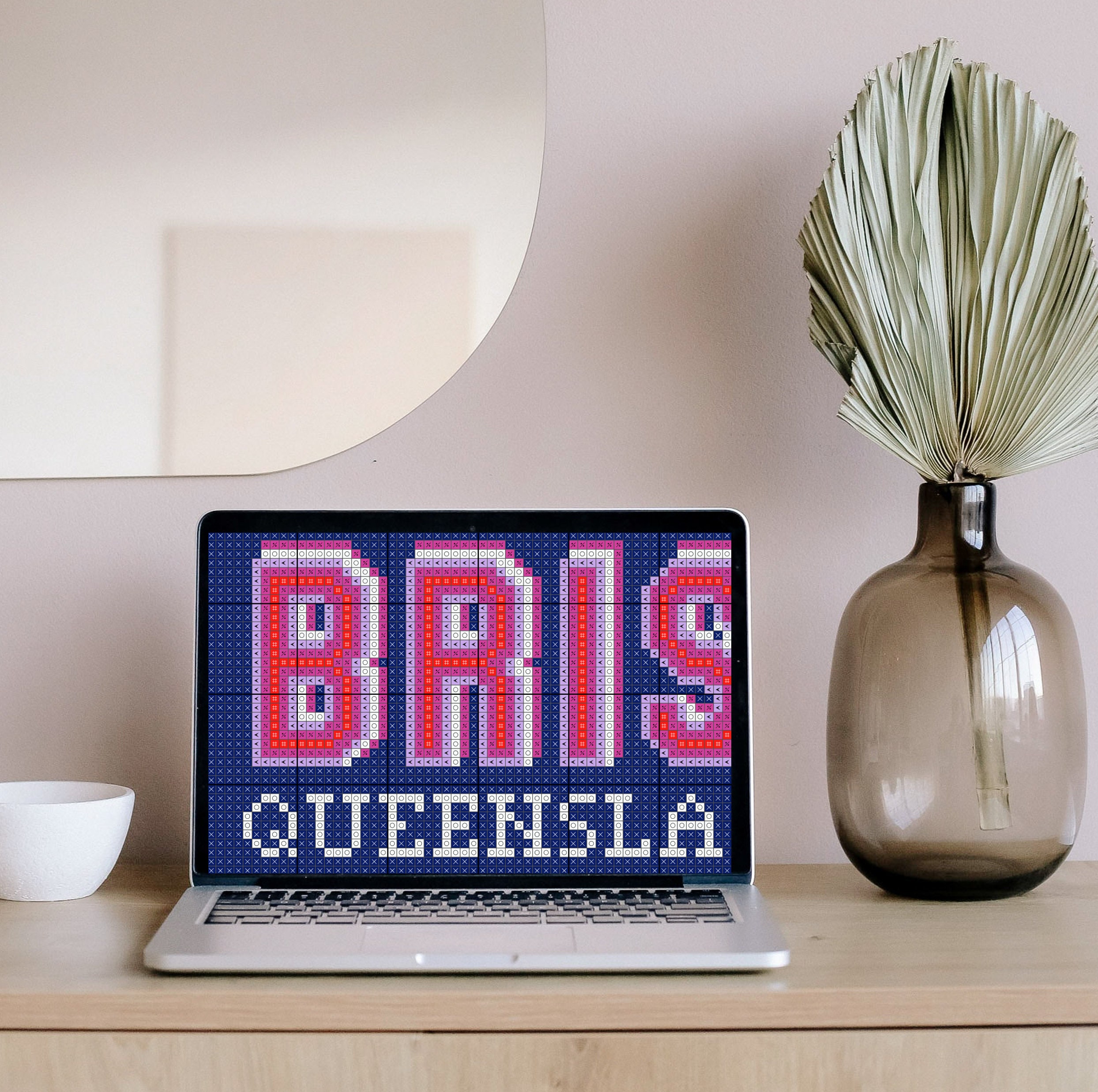 Brisbane Sampler Cross Stitch Pattern, City Names, Travel Poster, PDF ...