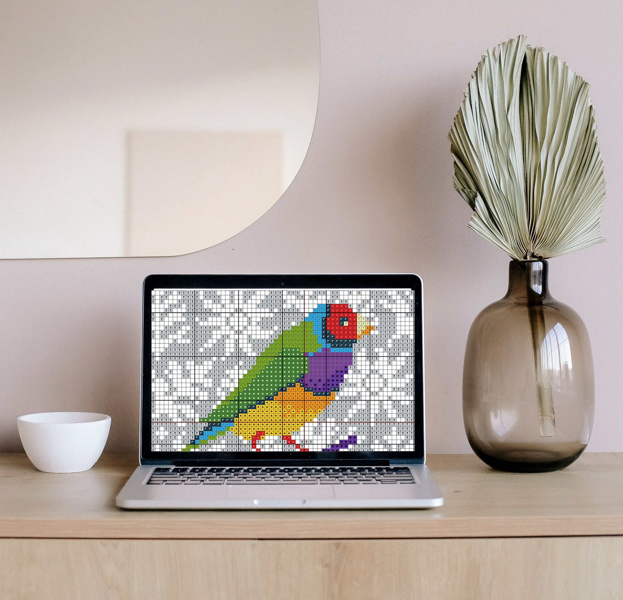 Gouldian Finch Cross Stitch Pattern, Australian Bird, Small Bird, PDF ...