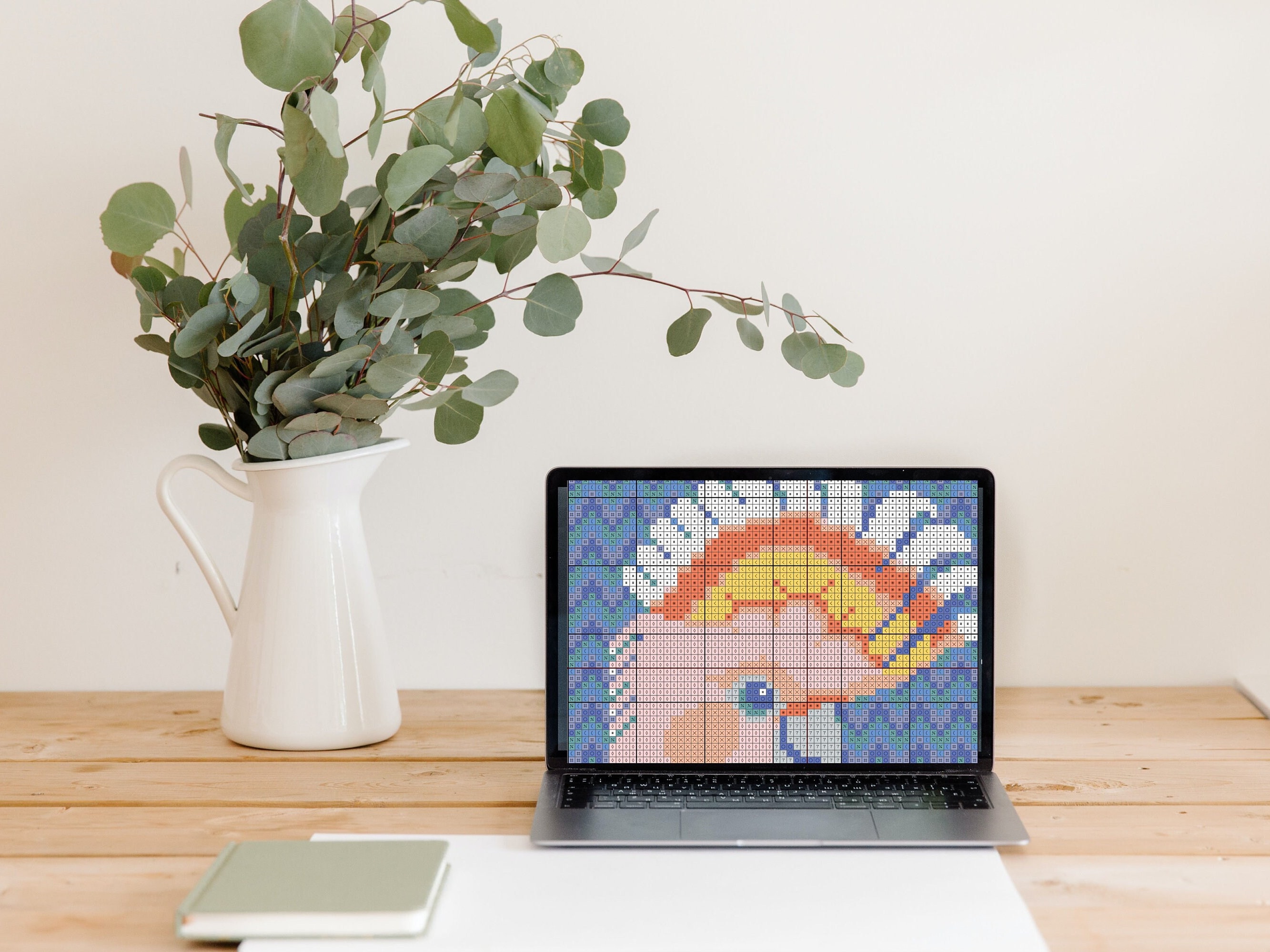 Pink Cockatoo Cross Stitch Pattern, Australian Bird, Major Mitchell ...