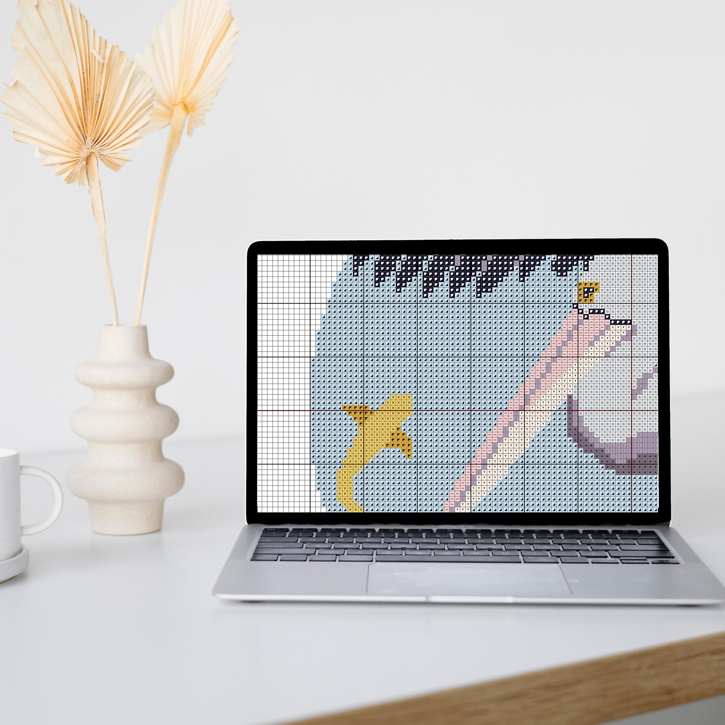 Pelican Cross Stitch Pattern, Australian Bird, PDF Download - Etsy