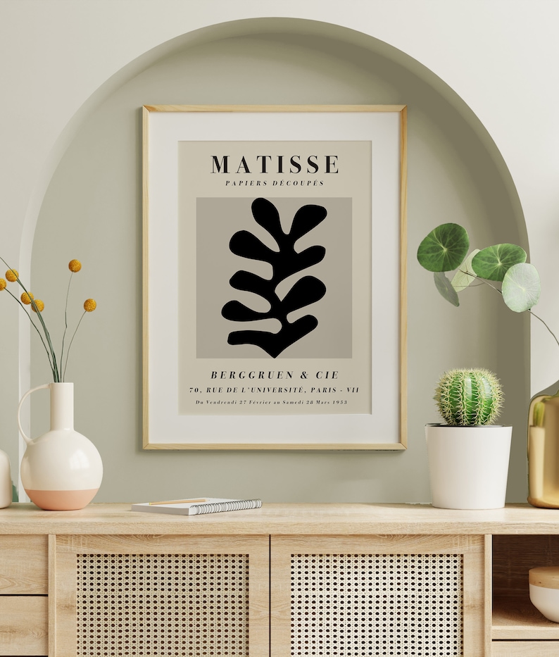 Matisse Print Set of Three, Henri Matisse Print, Matisse Art Print ...