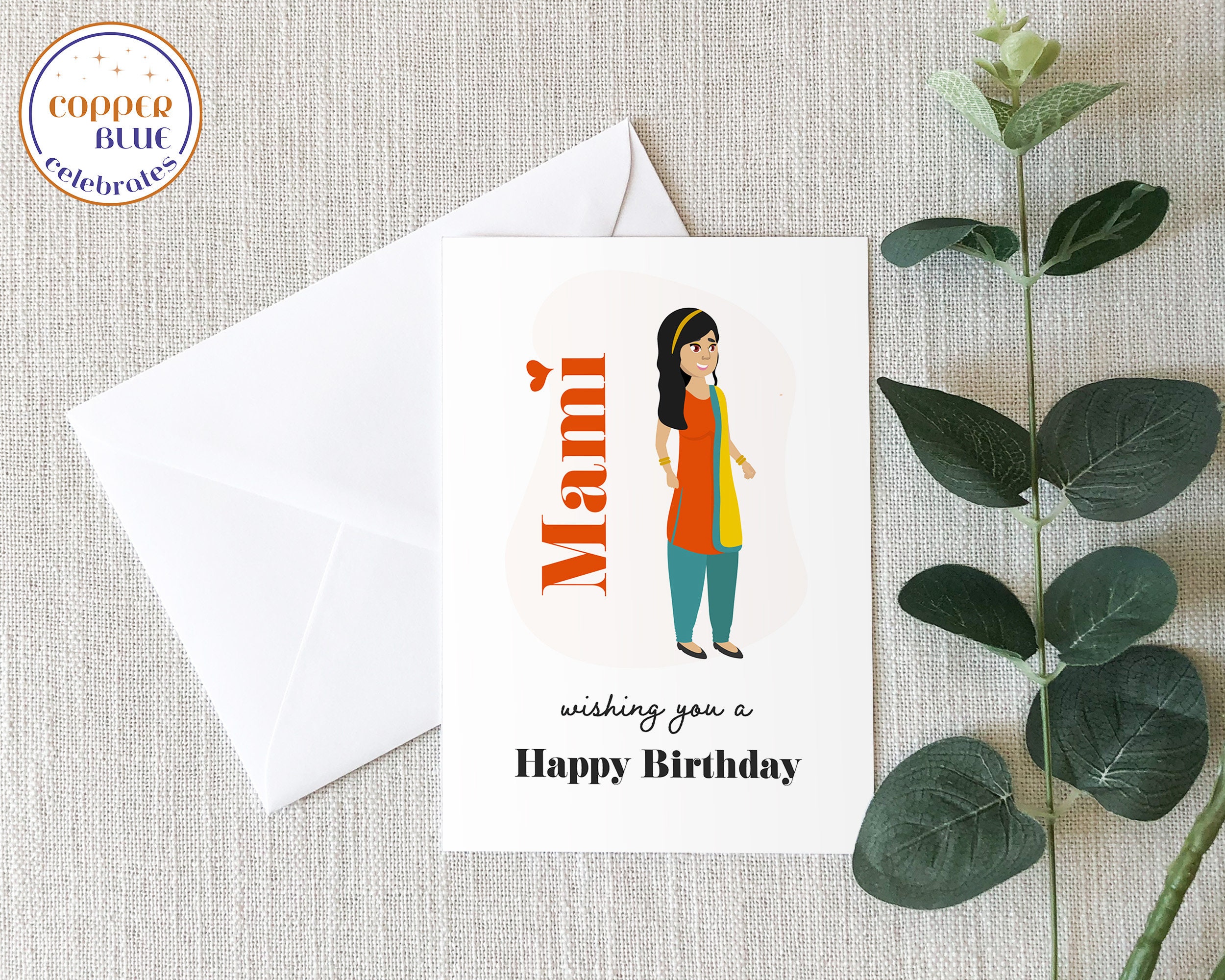 Mami Happy Birthday Card | Indian Maternal Auntie Birthday Wishes ...