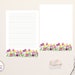 A4 Lined and Unlined Tulip Printable Paper | Spring Writing Sheets ...