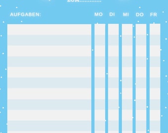 Task Plan for Children - Etsy